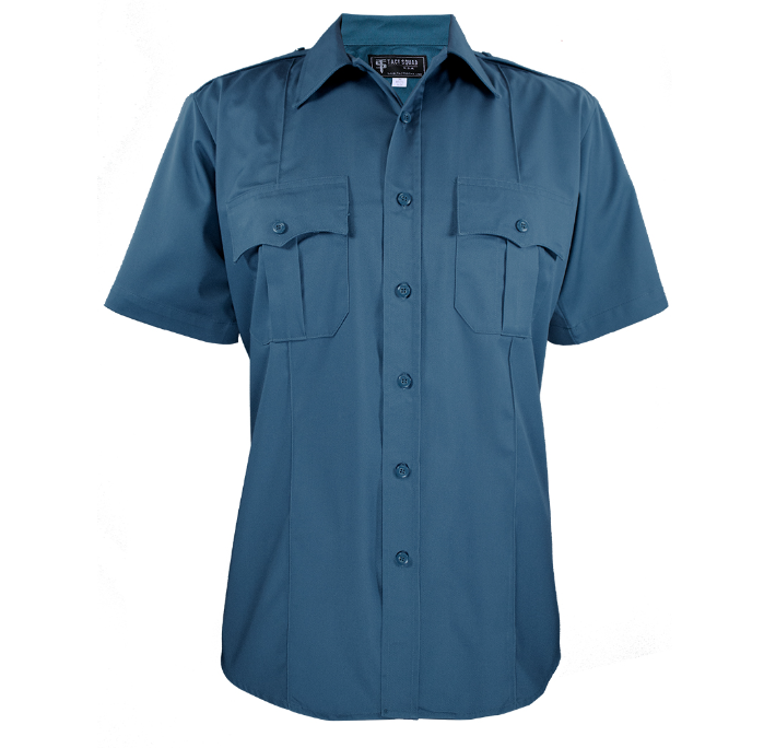 Polyester/Cotton Short Sleeve Uniform Shirt
