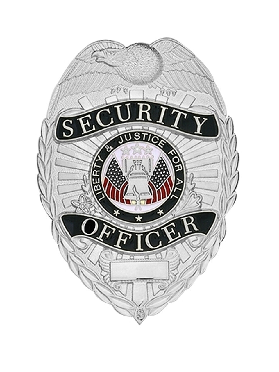 Security Officer, Liberty / Justice, U.S. Flag, Chest
